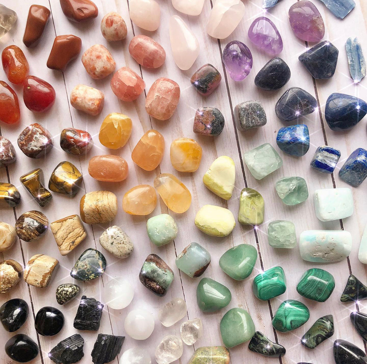 Tumbled & Small Stones – Cosmic Geology Crystals