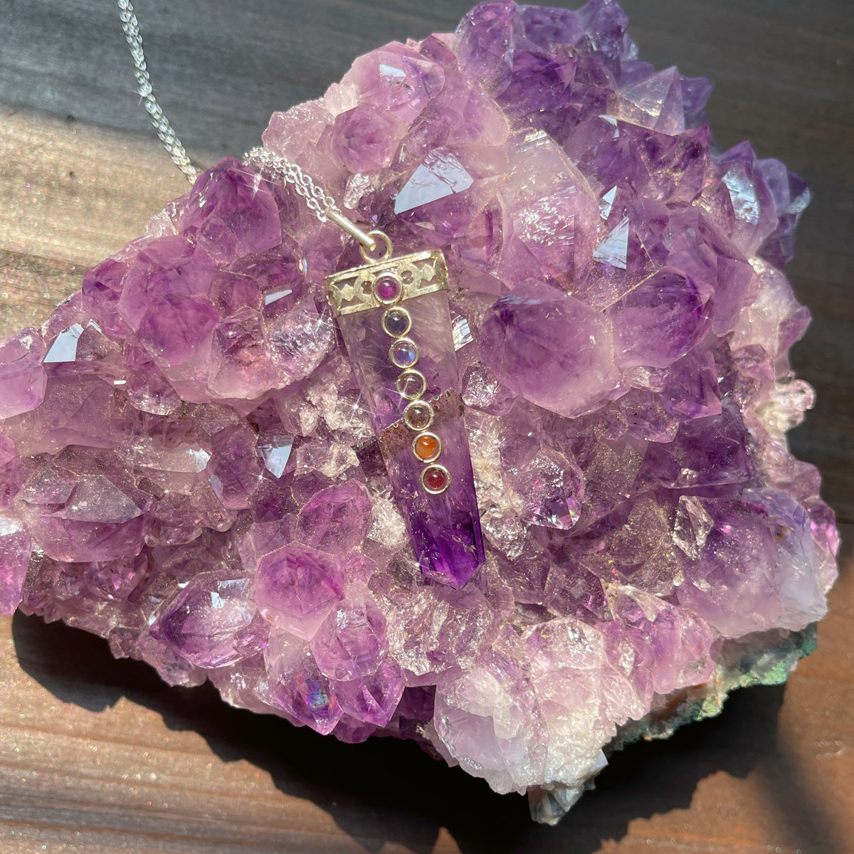 Amethyst Chakra Necklaces – Cosmic Geology Crystals