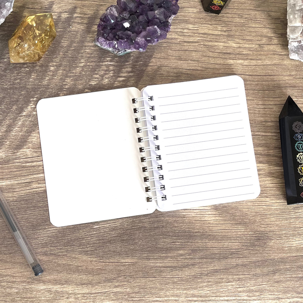 Crown Chakra Mini Notebook – Cosmic Geology Crystals