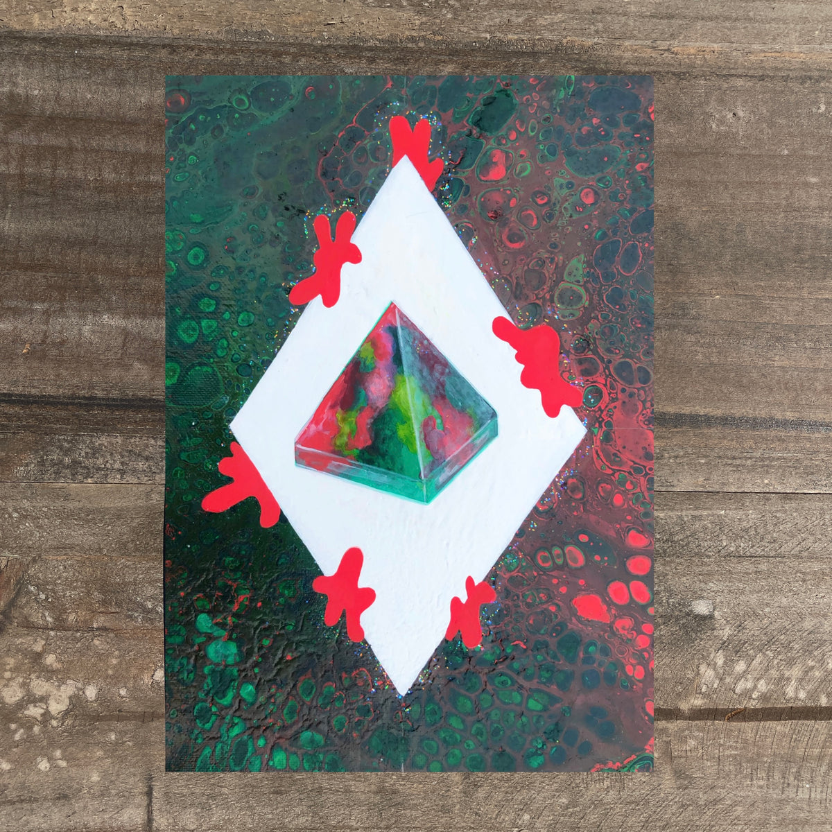 Bloodstone Crystal Art Prints – Cosmic Geology Crystals