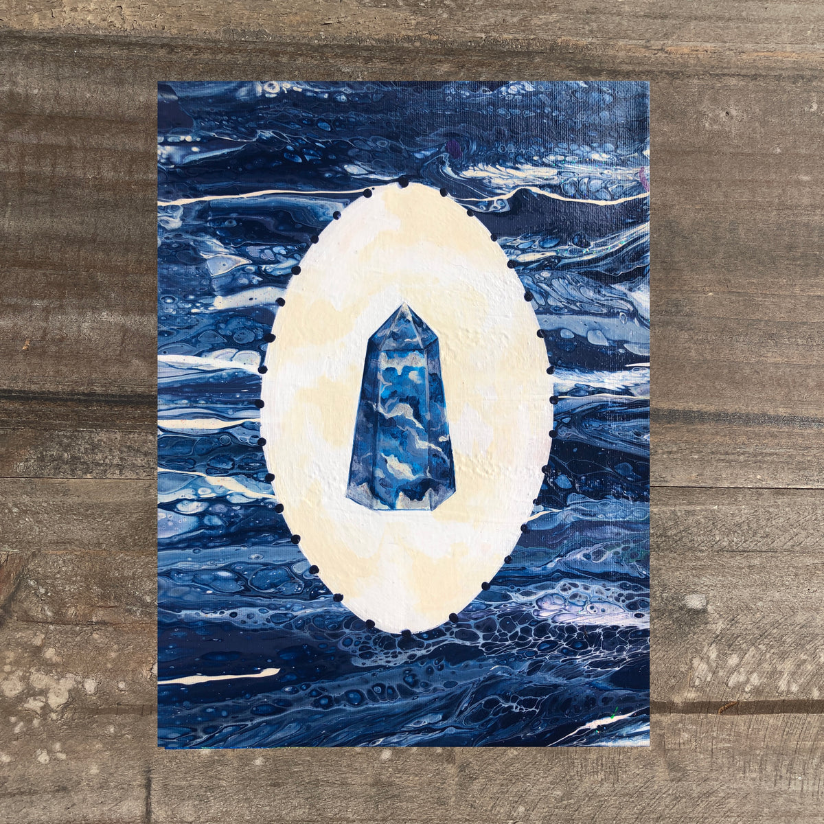 Sodalite Crystal Art Prints – Cosmic Geology Crystals