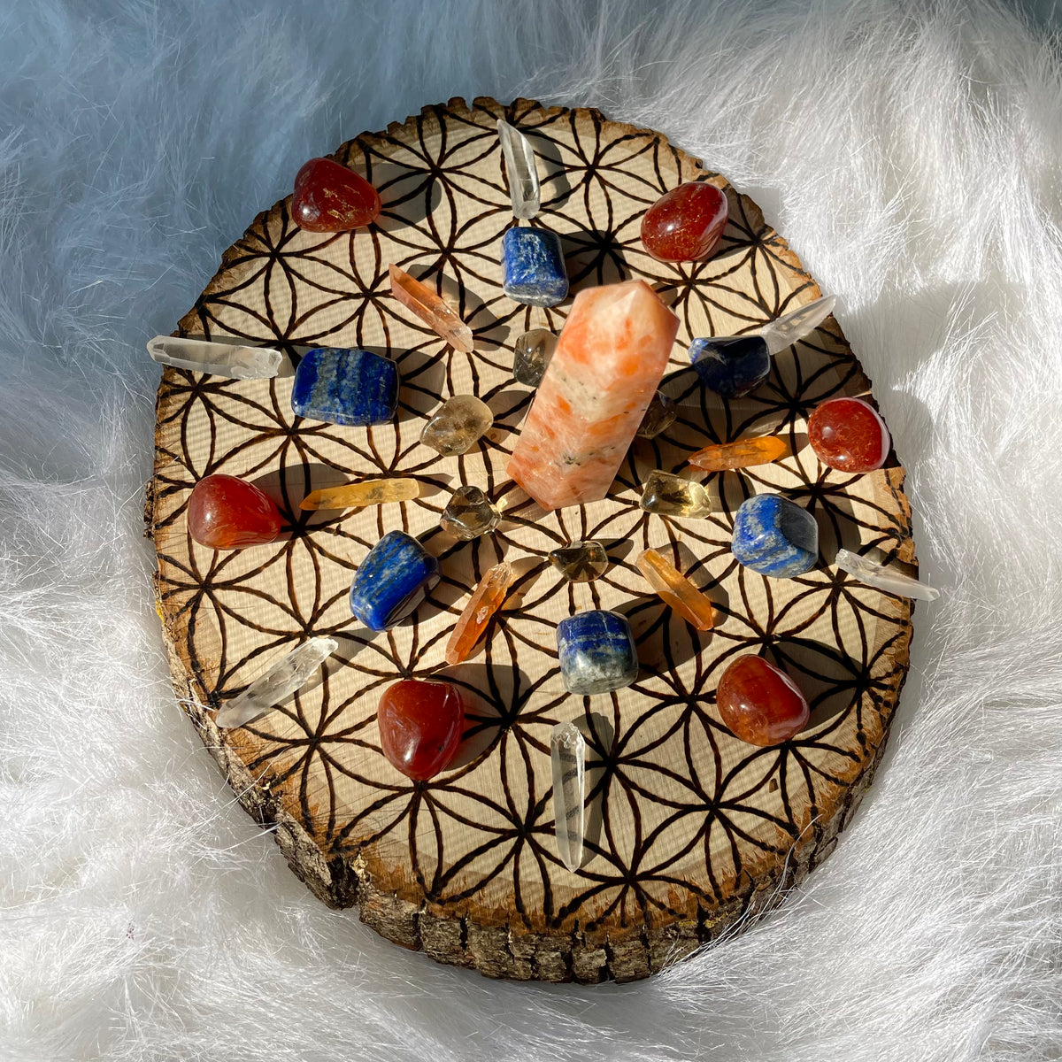 The Confidence Crystal Grid – Cosmic Geology Crystals